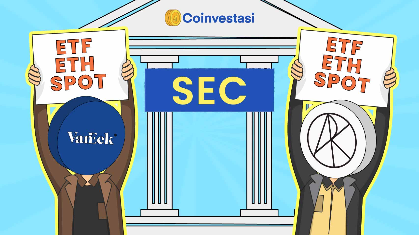 Ark Invest dan VanEck Ajukan Proposal Pengadaan ETF ETH Spot | Coinvestasi Ark Invest dan VanEck Ajukan Proposal Pengadaan ETF ETH Spot | Coinvestasi