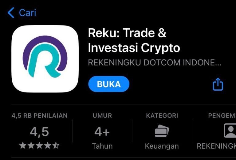 Cara Daftar dan Verifikasi di Reku | coinvestasi