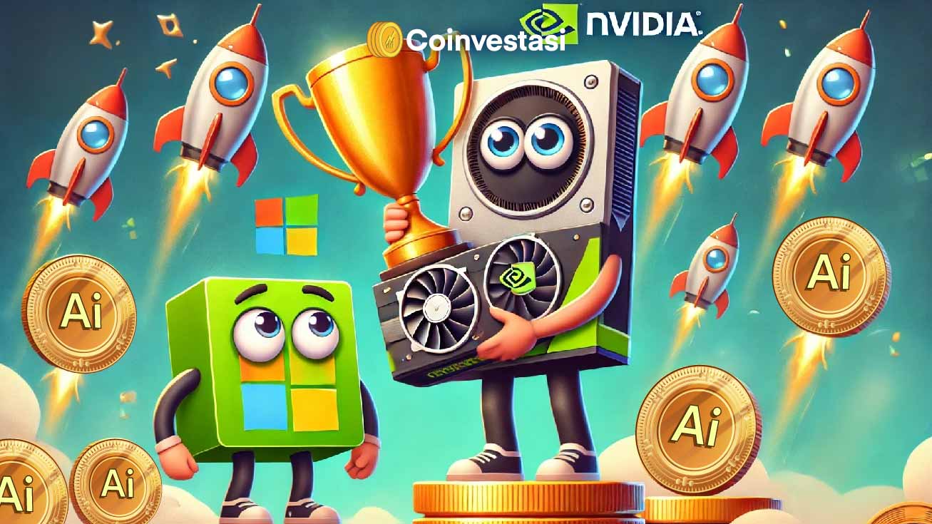 Market Cap Nvidia Ungguli Microsoft, Token AI Kompak Reli | Coinvestasi Market Cap Nvidia Ungguli Microsoft, Token AI Kompak Reli | Coinvestasi