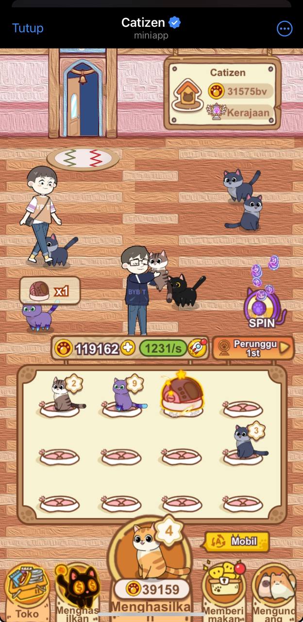 Mengenal Catizen: Game Kripto Telegram Bertema Kucing | coinvestasi
