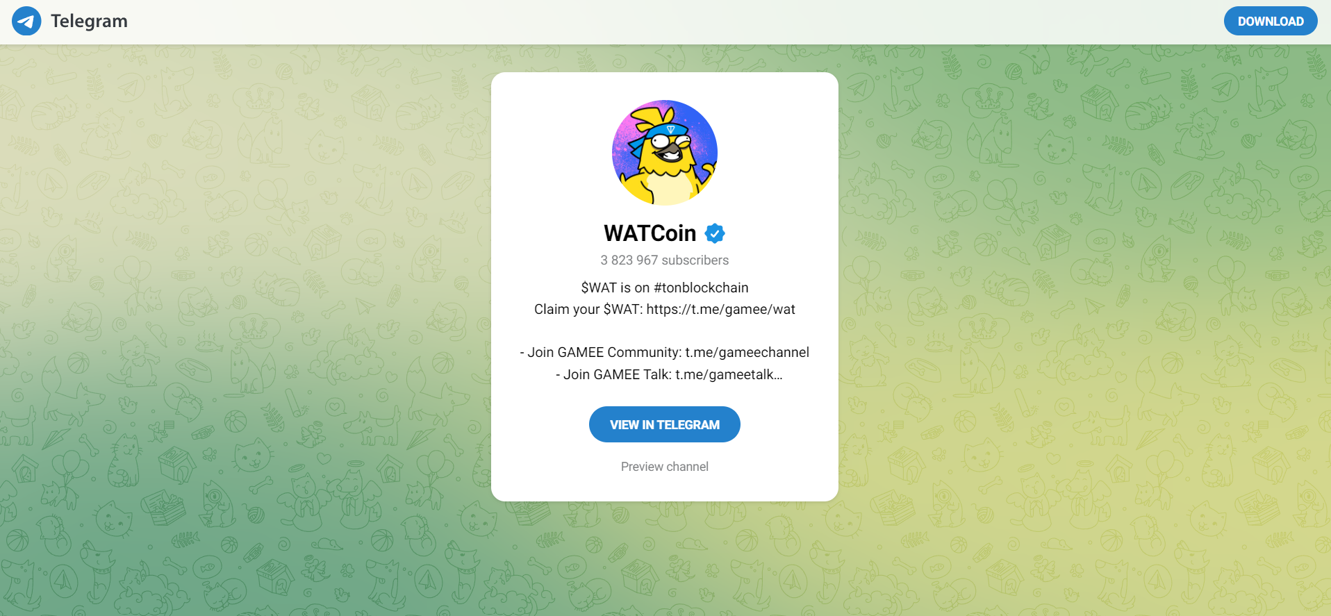 Panduan Game Telegram WatBird dan Cara Klaim Token WAT | coinvestasi